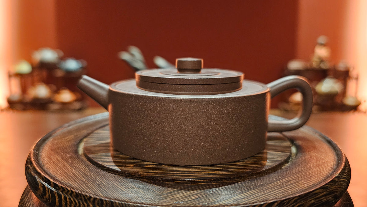 Chong Zhen Zhou Pan 崇祯周盘, 141ml, Di Cao Qing Zi Ni 底槽青紫泥, L4 Assoc Mas ...