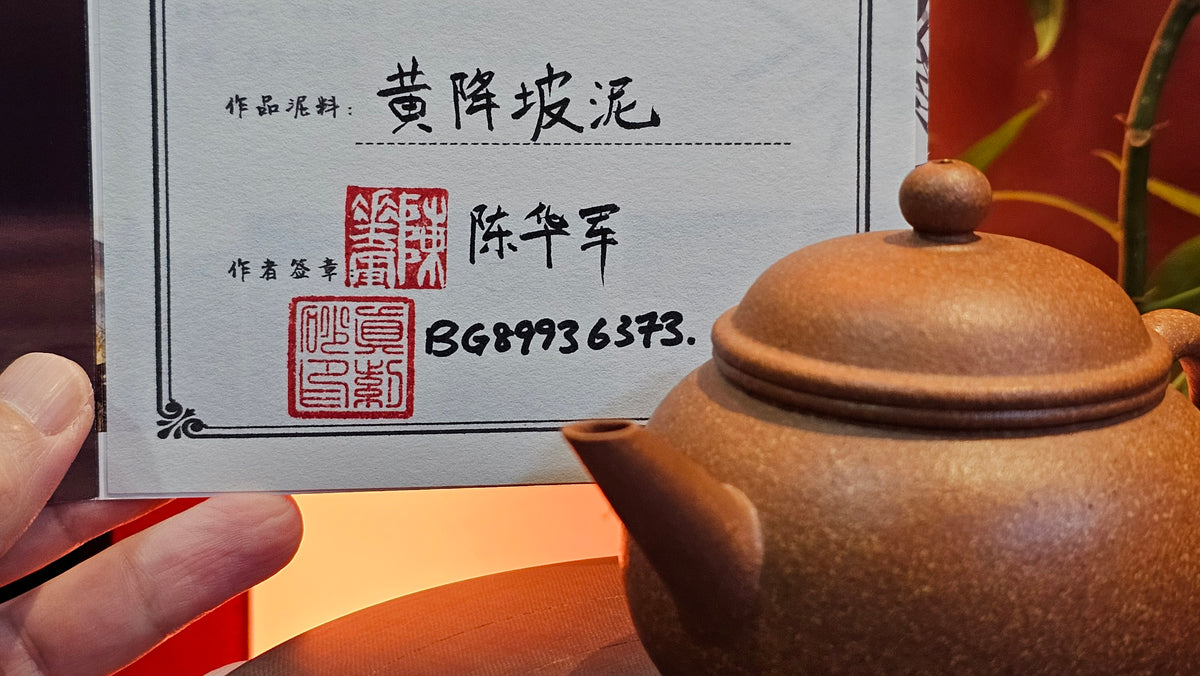 Shui Ping 水平, 168.1ml, Huang Jiang Po Ni 黄降坡泥, by our Collaborative Cr ...