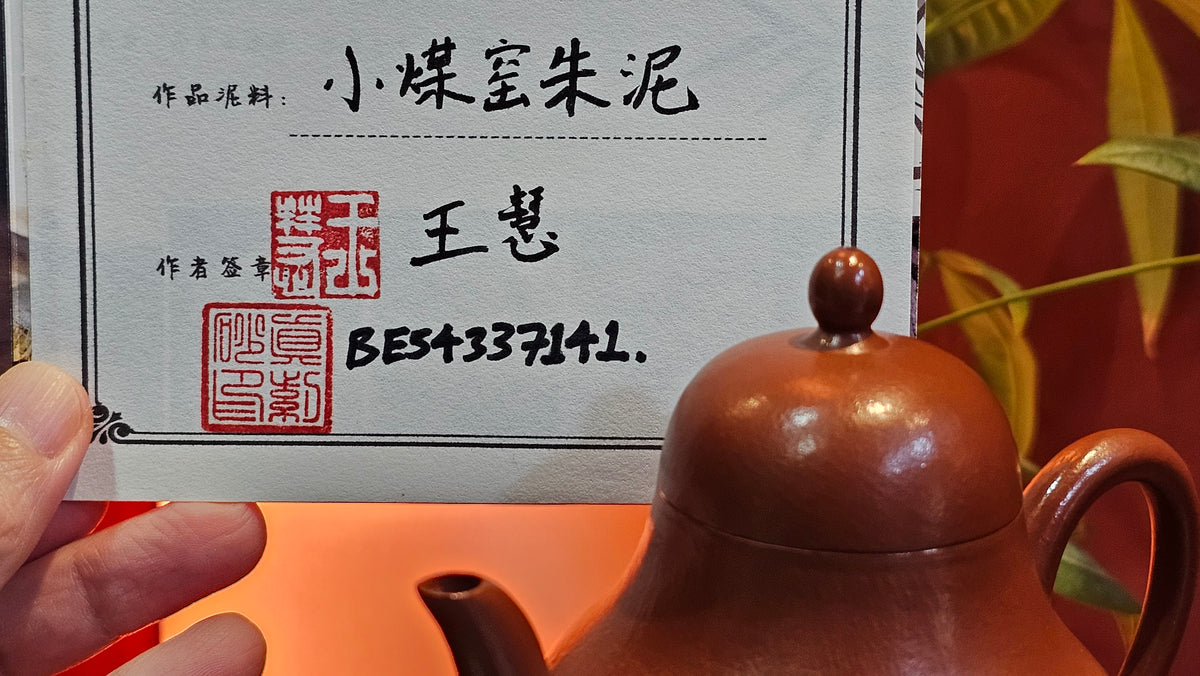 Si Ting 思亭, 196.8ml, Xiao Mei Yao Zhu Ni 小煤窑朱泥, by our Collaborative C ...