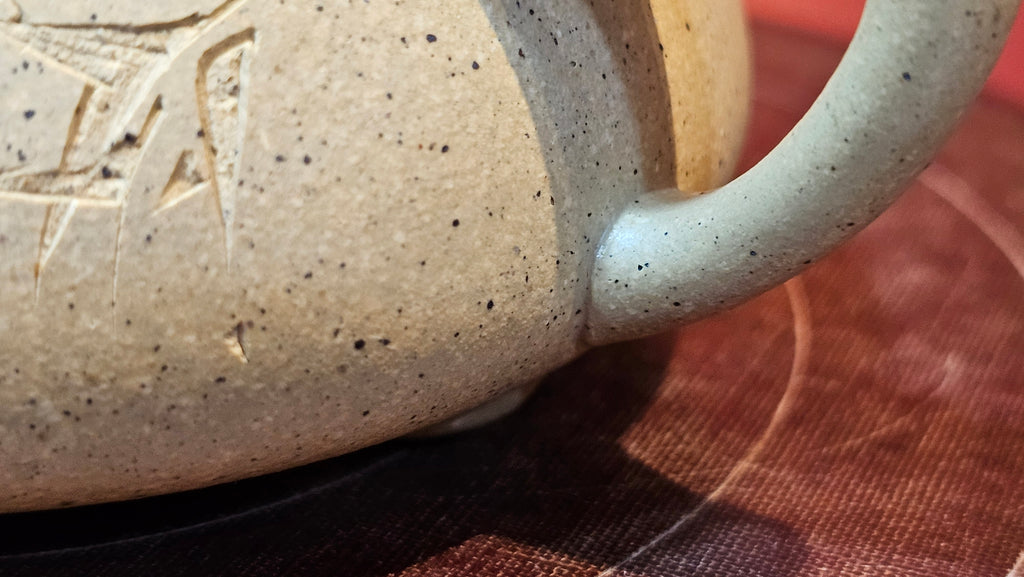 Jing Zhou Shi Piao 景舟石瓢, Zhi Ma Duan Ni 芝麻段泥, 185.6ml, by Craftsman Gu ...