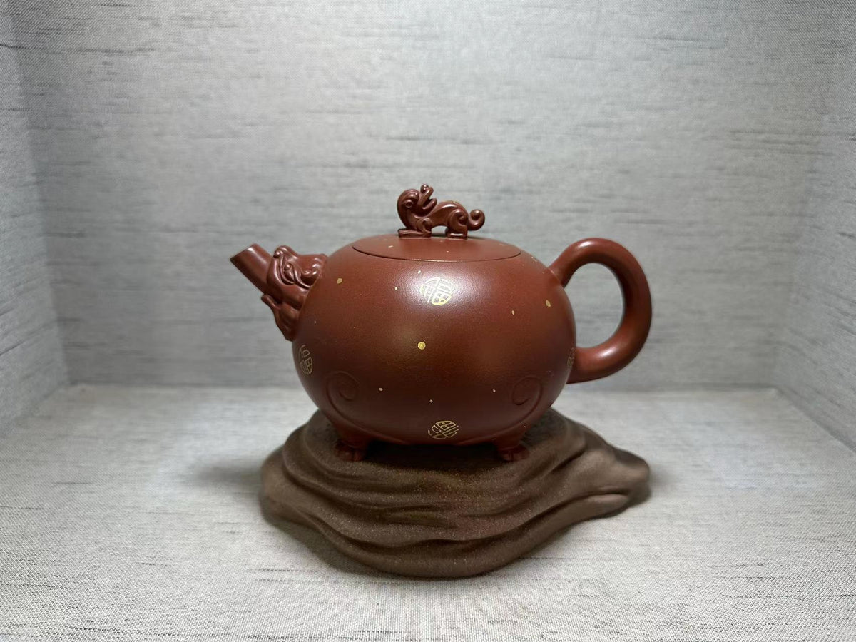 Hu Hu Sheng Wei, 420ml, Hong Pi Long by Assoc Master Artist Chen Xi Fa ...