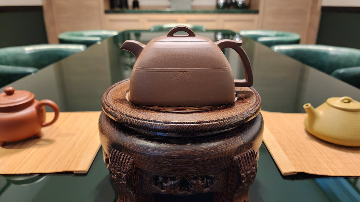 Ming Yuan Yin Fang 鸣远印方, 286ml, Gu Fa Lian Ni (Most Archaic Clay Formi ...